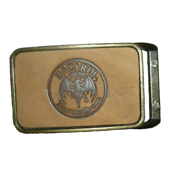 Other | Vintage 197s Bacardi The Mixable One Booze Belt Buckle | Poshmark